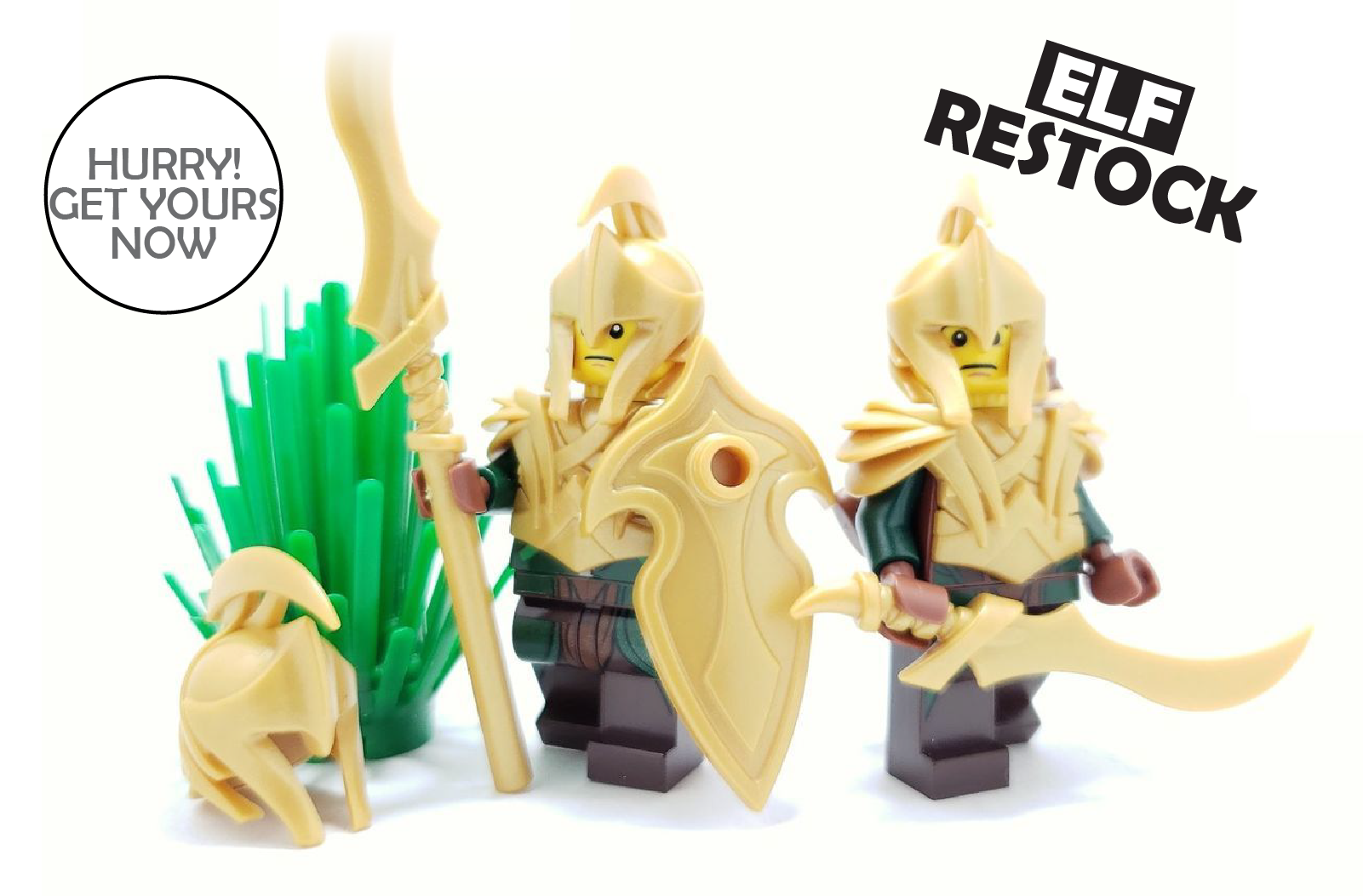 Pearl Gold Elf Items Are Back! ELF RESTOCK! - BrickWarriors