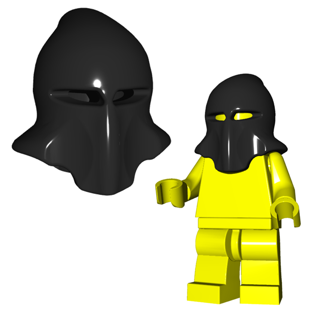 Custom LEGO Accessory of the Week - Executioner Hood - BrickWarriors
