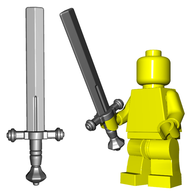 Custom LEGO Weapon of the Week - Executioner Sword - BrickWarriors