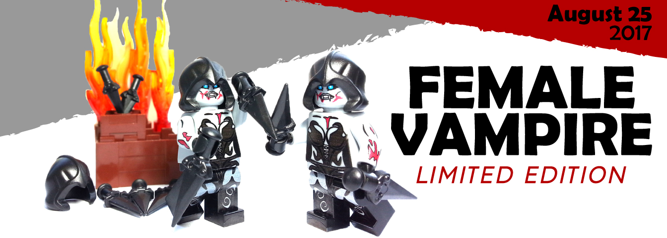 Get the Limited Edition Female Vampire Minifigure! - BrickWarriors