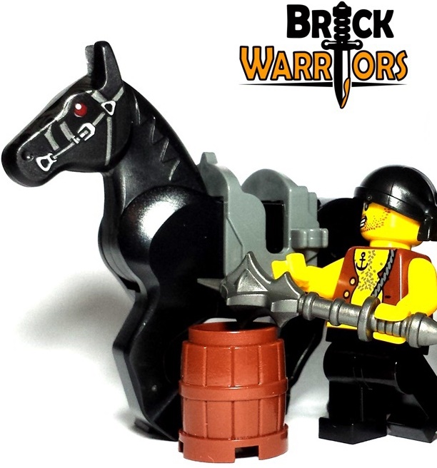 Custom LEGO Weapon of the Week - Flanged Mace - BrickWarriors