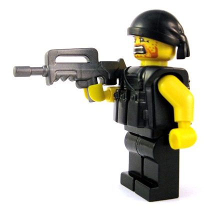 Custom LEGO Gun Highlight - French Assault Rifle - BrickWarriors