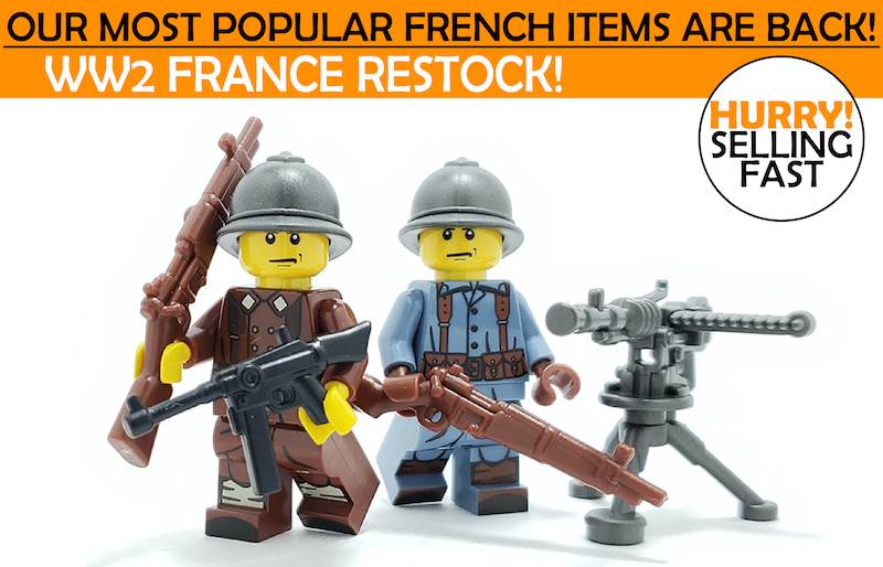 WW2 France Restock! Our Most Popular WW2 Items Are Back! Grab Yours Now ...