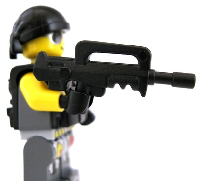 Custom Lego Gun Highlight - French Assault Rifle - BrickWarriors