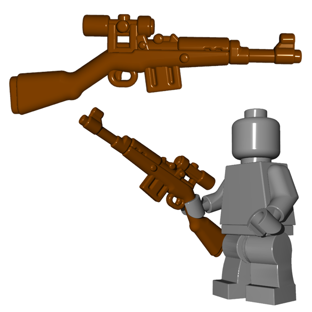 Custom LEGO Gun Highlight - German Sniper - BrickWarriors