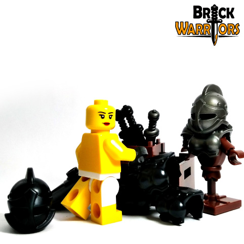 Custom LEGO Secutor Helmet Revealed! - BrickWarriors