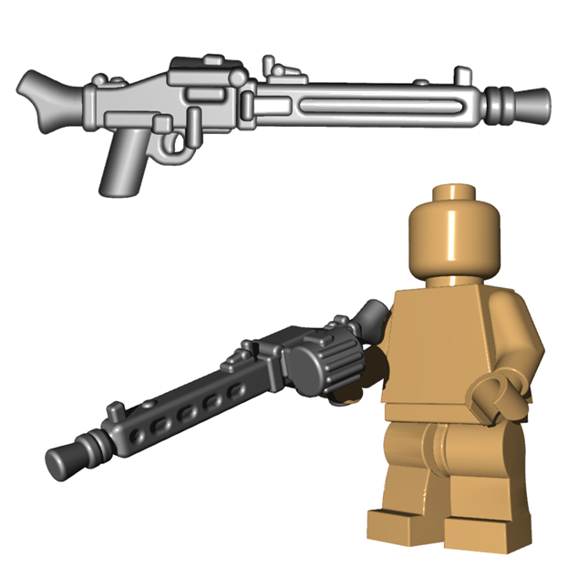 Custom LEGO Gun Highlight - Hitler's Buzzsaw - BrickWarriors