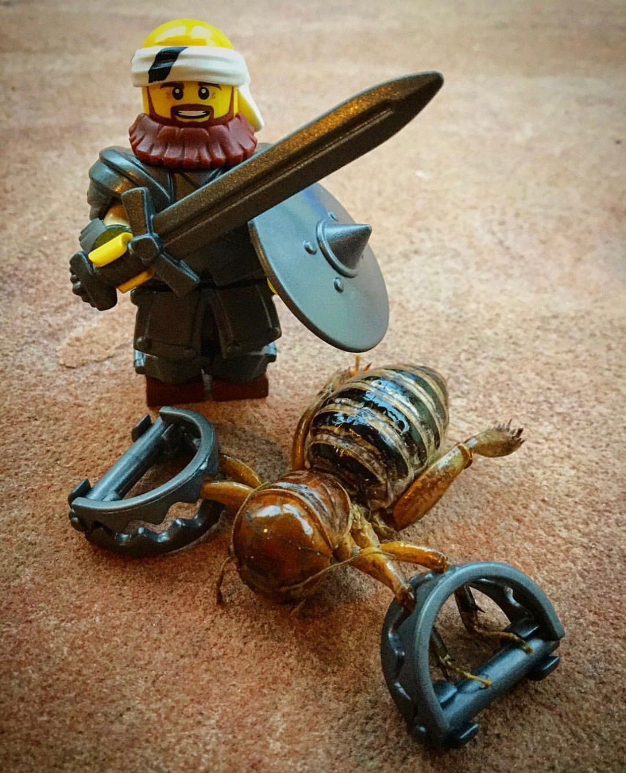 Custom Lego Minifigure of the Week! When one bear trap just isn’t ...