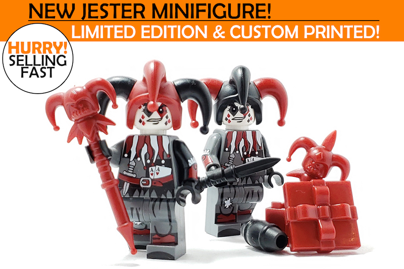 NEW Jester Minifig! Limited Quantities Available! Grab Yours Now ...