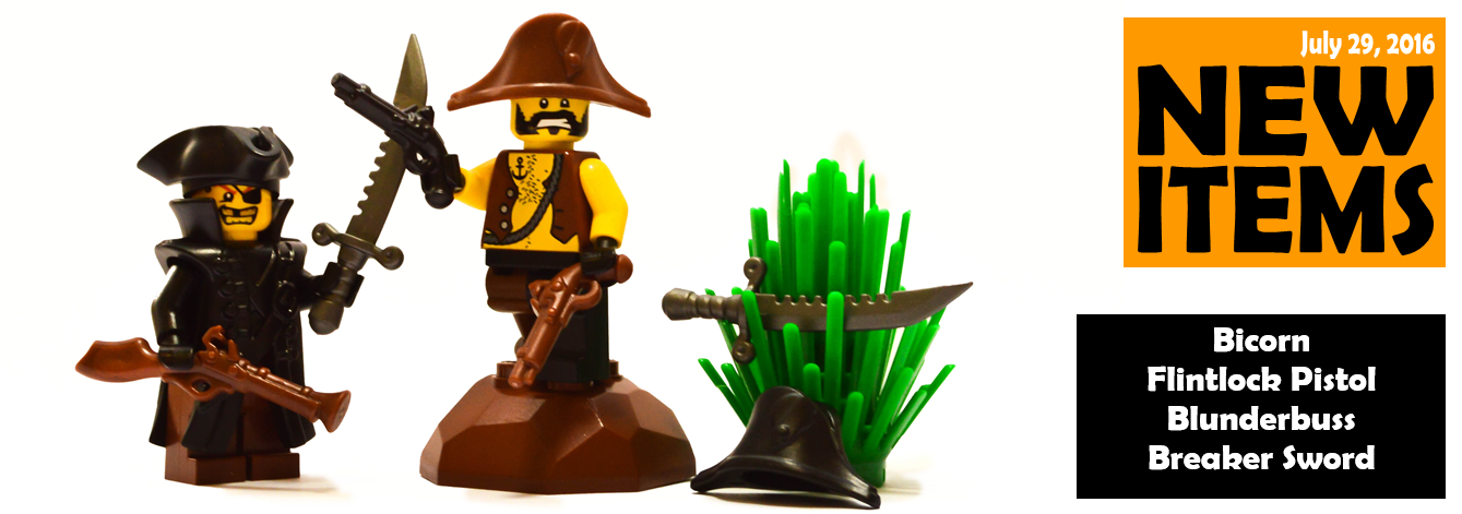 New Custom Lego Pirate Accessories Now Available - BrickWarriors