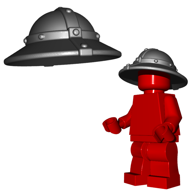 Custom LEGO Helmet Spotlight - Kettle Helm - BrickWarriors