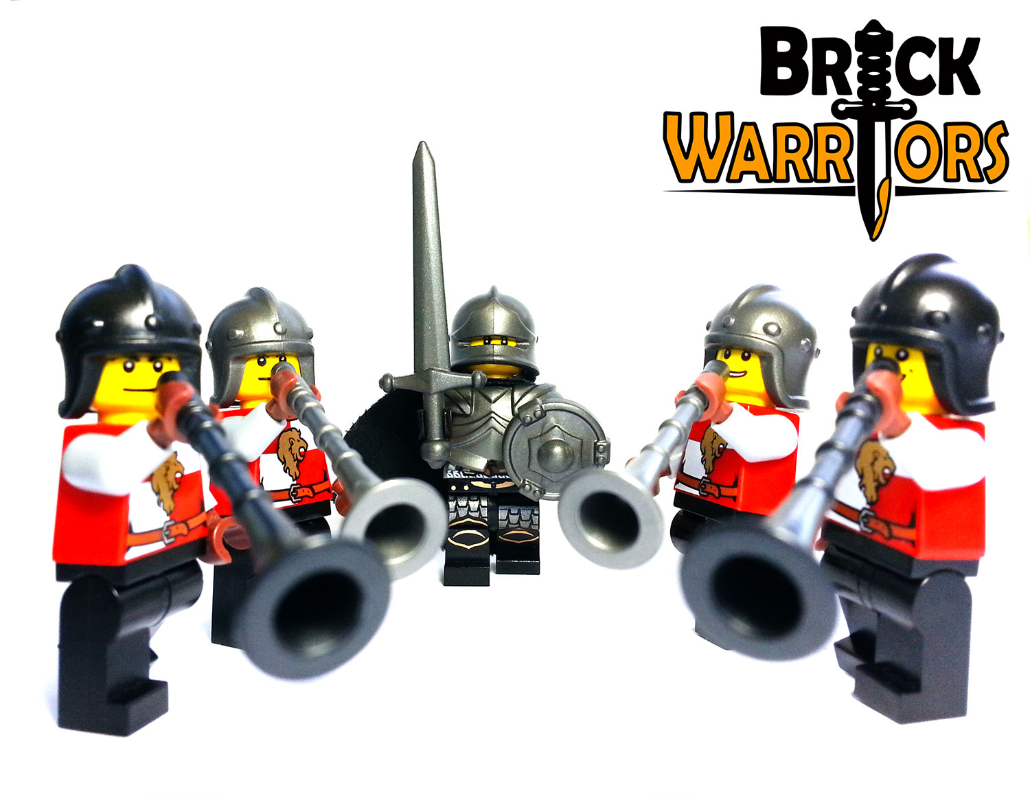Custom Lego Sallet and Herald Trumpet Revealed! - BrickWarriors