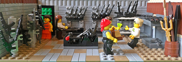 Lego MOC of the Week - Weapons Black Market by Francis Matti ...