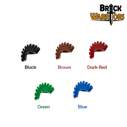 Custom LEGO Accessory Spotlight - Mohawk - BrickWarriors