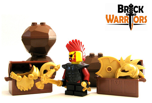 Custom Lego Accessory of the Week - Mohawk - BrickWarriors