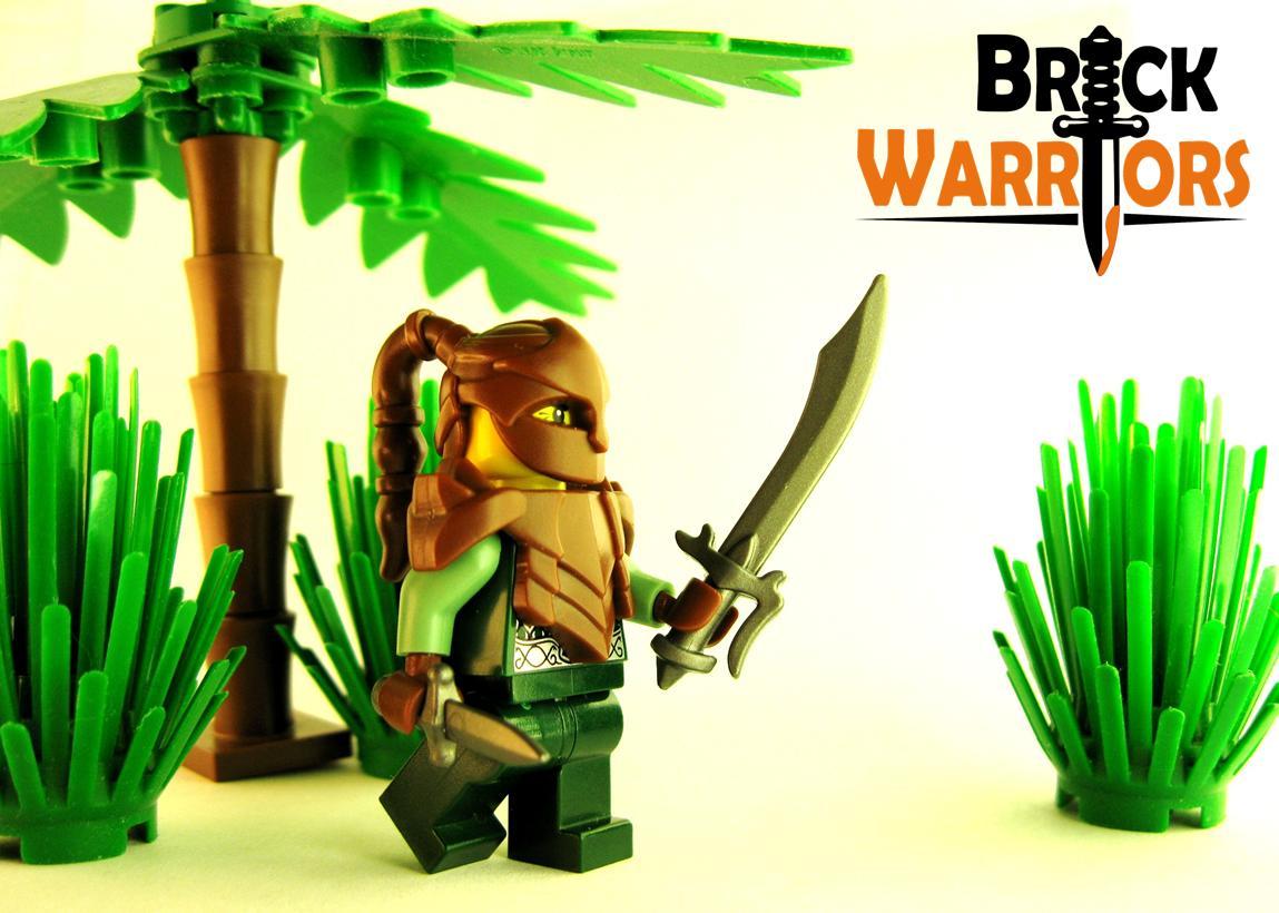 Custom Lego Weapon of the Week - Scimitar - BrickWarriors