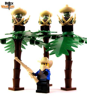 Custom LEGO Gun Highlight - Repeater Rifle - BrickWarriors