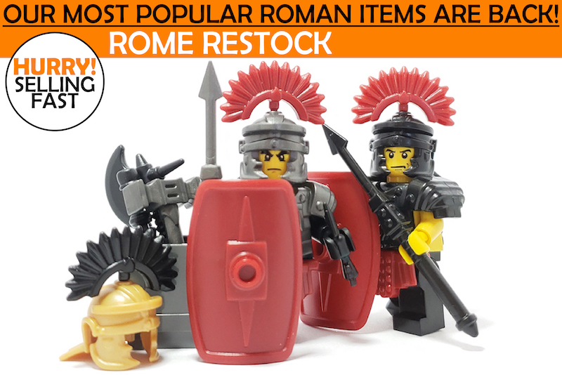 ROMAN Restock! Our Most Popular Roman Items Are Back! - BrickWarriors