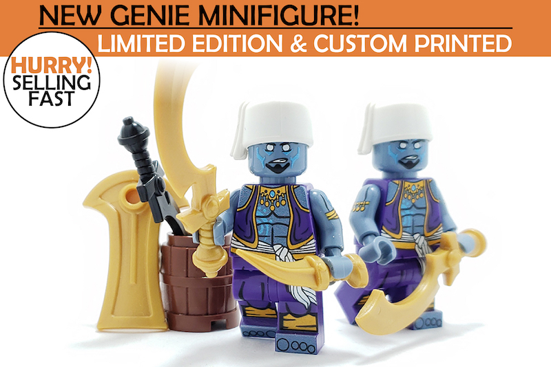 NEW Special Edition Genie Minifig! Limited Quantities Available! Grab ...