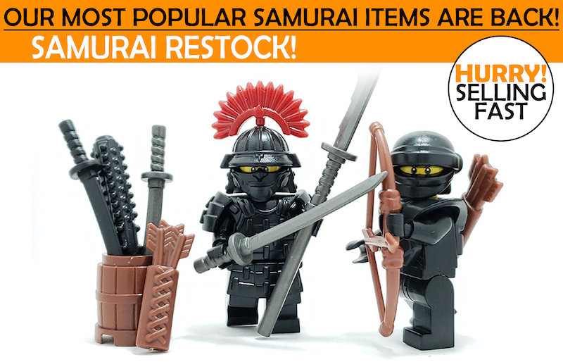 Samurai Restock! Our Most Popular Samurai Items Are Back! Grab Yours ...