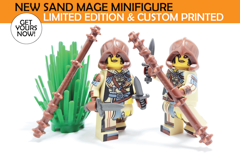 NEW Release! Get the New Limited Edition Sand Mage Minifig! - BrickWarriors
