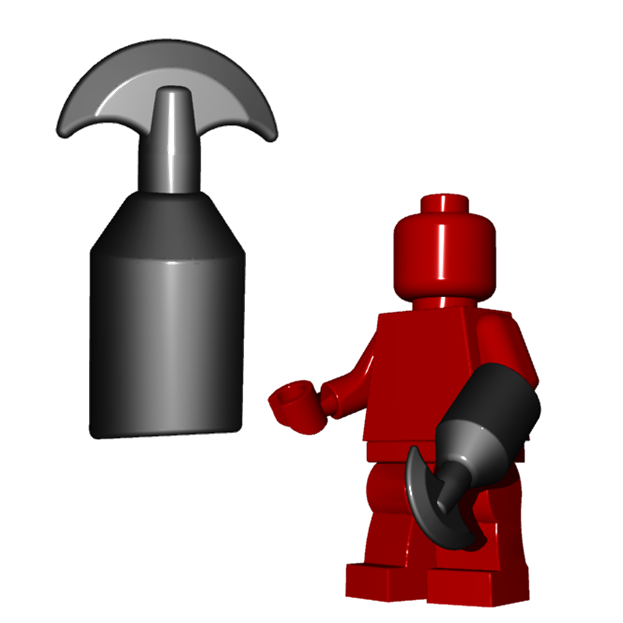 Custom LEGO Weapon of the Week - Scissor - BrickWarriors