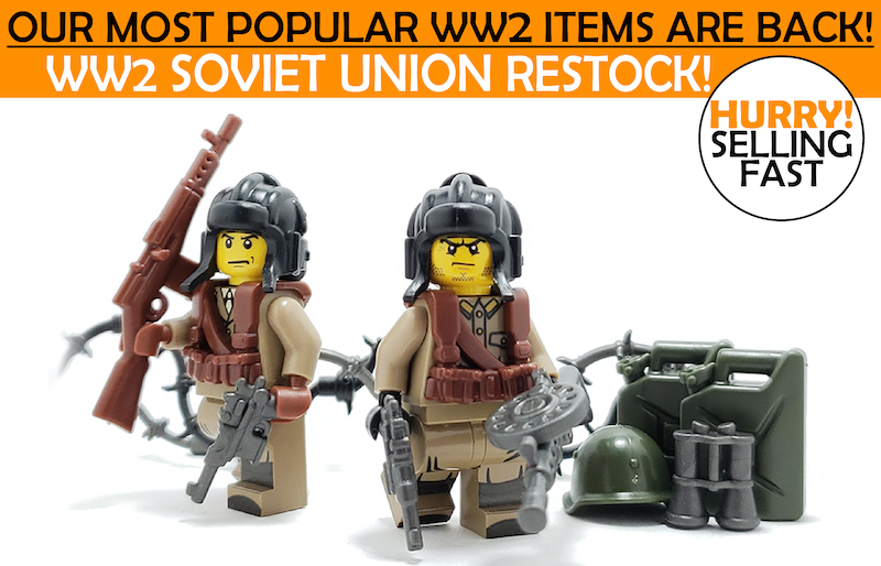 WW2 Restock! Our Most Popular WW2 Soviet Union Items Are Back ...