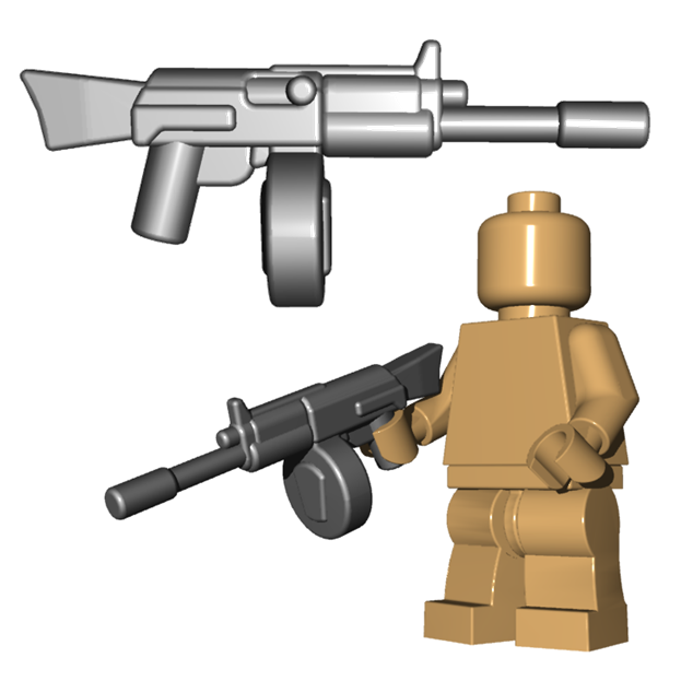 Custom LEGO Gun Highlight - Terrorizer MG - BrickWarriors