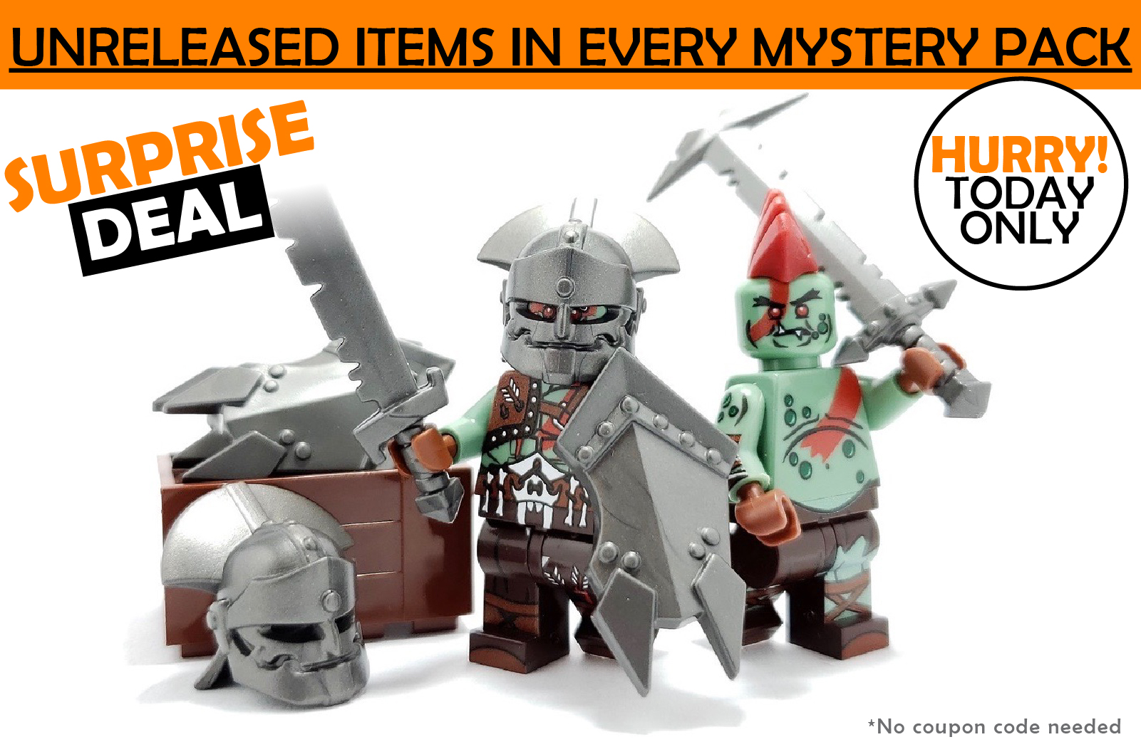 **TODAY ONLY** Unreleased Items! Surprise Deal! - BrickWarriors
