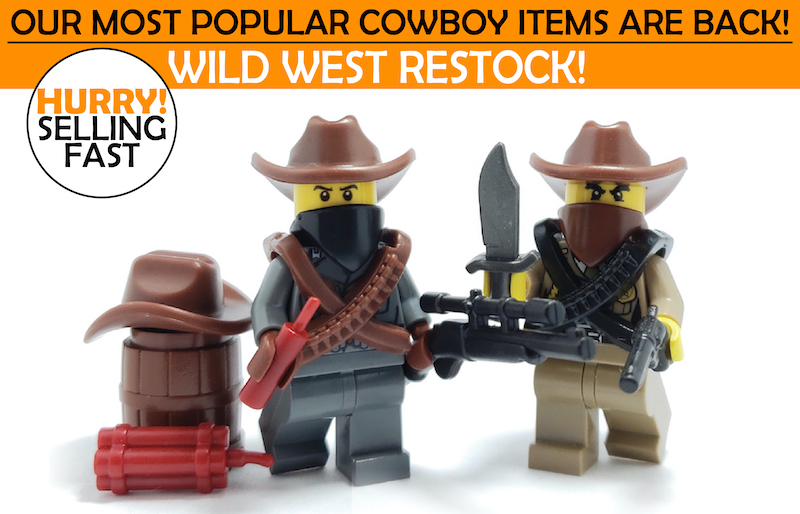 R-E-S-T-O-C-K! Our Most Popular Wild West Items Are Back! Hurry! Grab ...