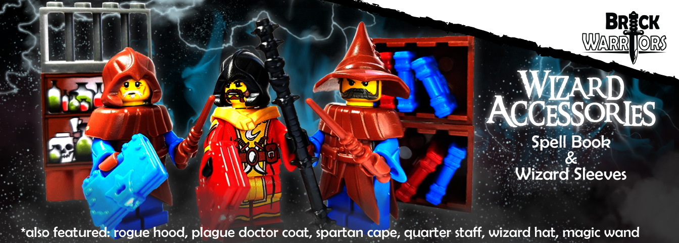 New Wizard Accessories Just Released! - BrickWarriors