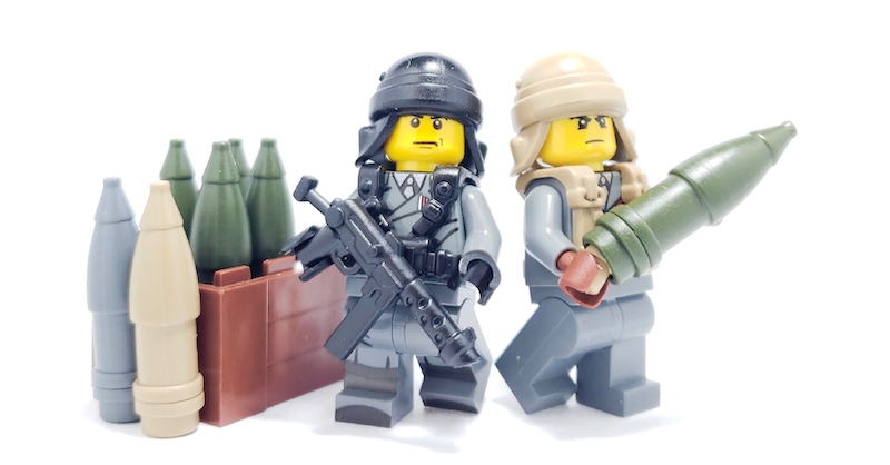 Custom LEGO Artillery Shell Revealed! - BrickWarriors