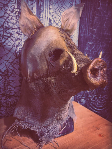 Scarecrow Piggy Piggy Mask