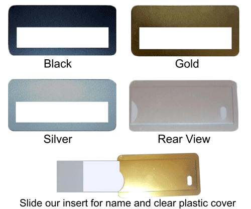 Reusable Name Badge Australia | Full Colour Printed Badge | BadgeStore