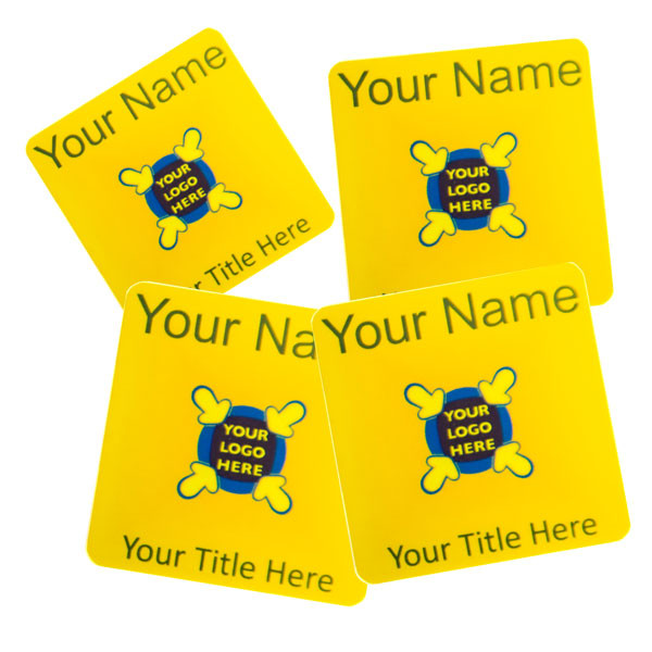 Buy Online Square Name Badges Australia | Custom Square name badges ...