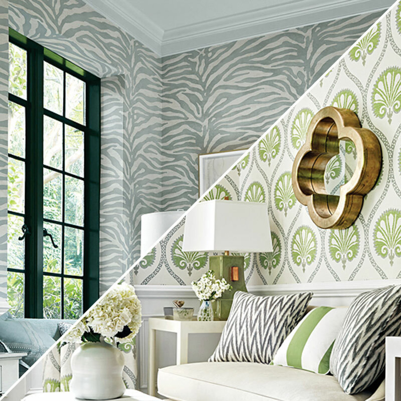 Greenwood Wallpaper by Thibaut | WallpaperSales.co.uk