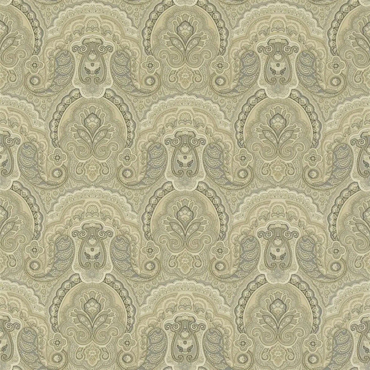 PRL034/02 Crayford Paisley Signature Papers IV Stone Wallpaper by Ralph ...
