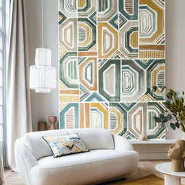 Geometric Wall Murals | Wallpaper Sales