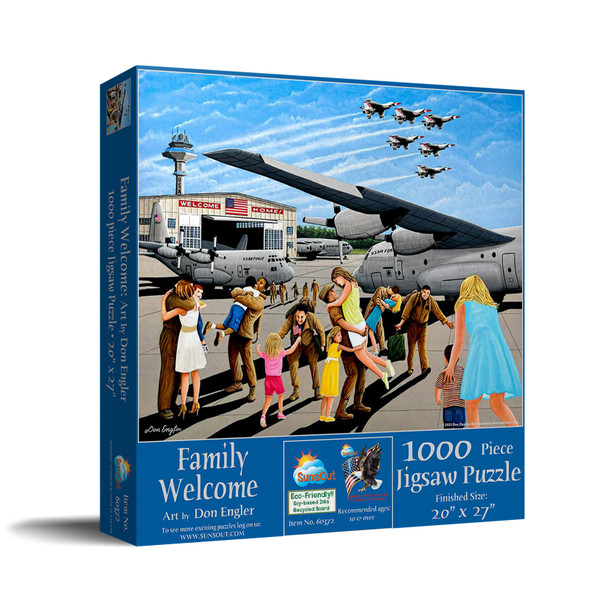 Family Welcome 500 pc Jigsaw Puzzle by SUNSOUT INC - Jigsaw Express