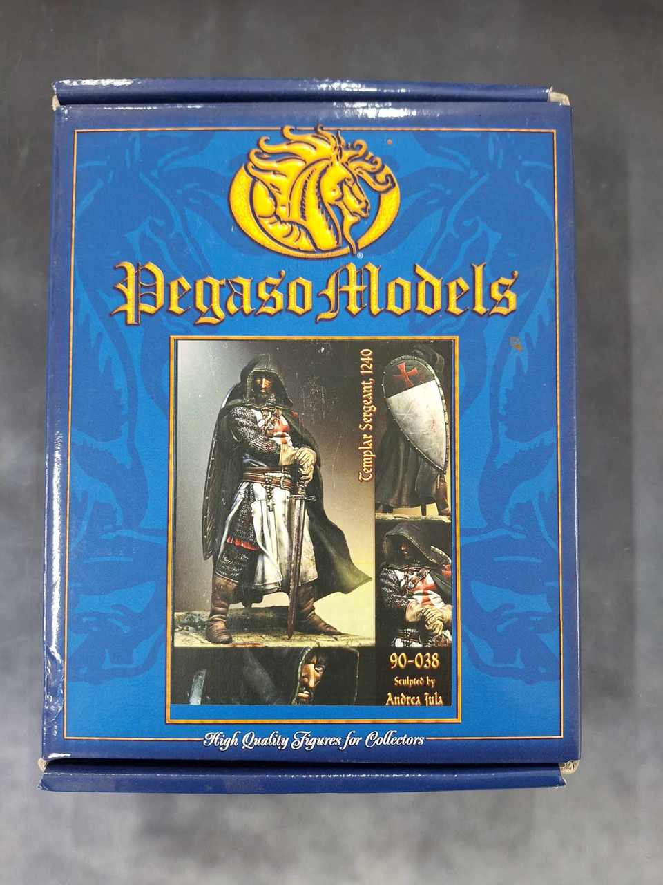 KIT014 Pegaso Models 90-038 Templar 90mm - Peter Nathan Toy Soldiers