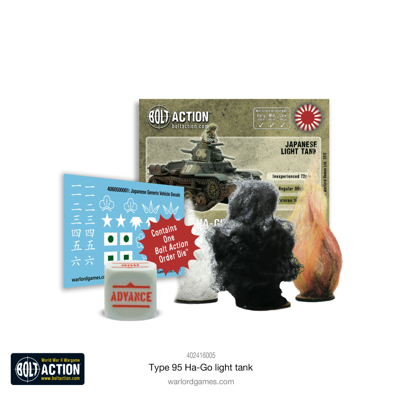 402416005 Japanese Type 95 Ha-Go Light Tank - Peter Nathan Toy Soldiers