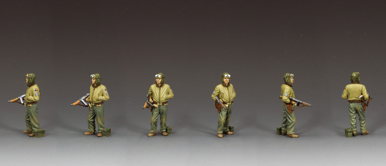KCDD385 Standing Tank Sergeant w/Tommy Gun - Peter Nathan Toy Soldiers