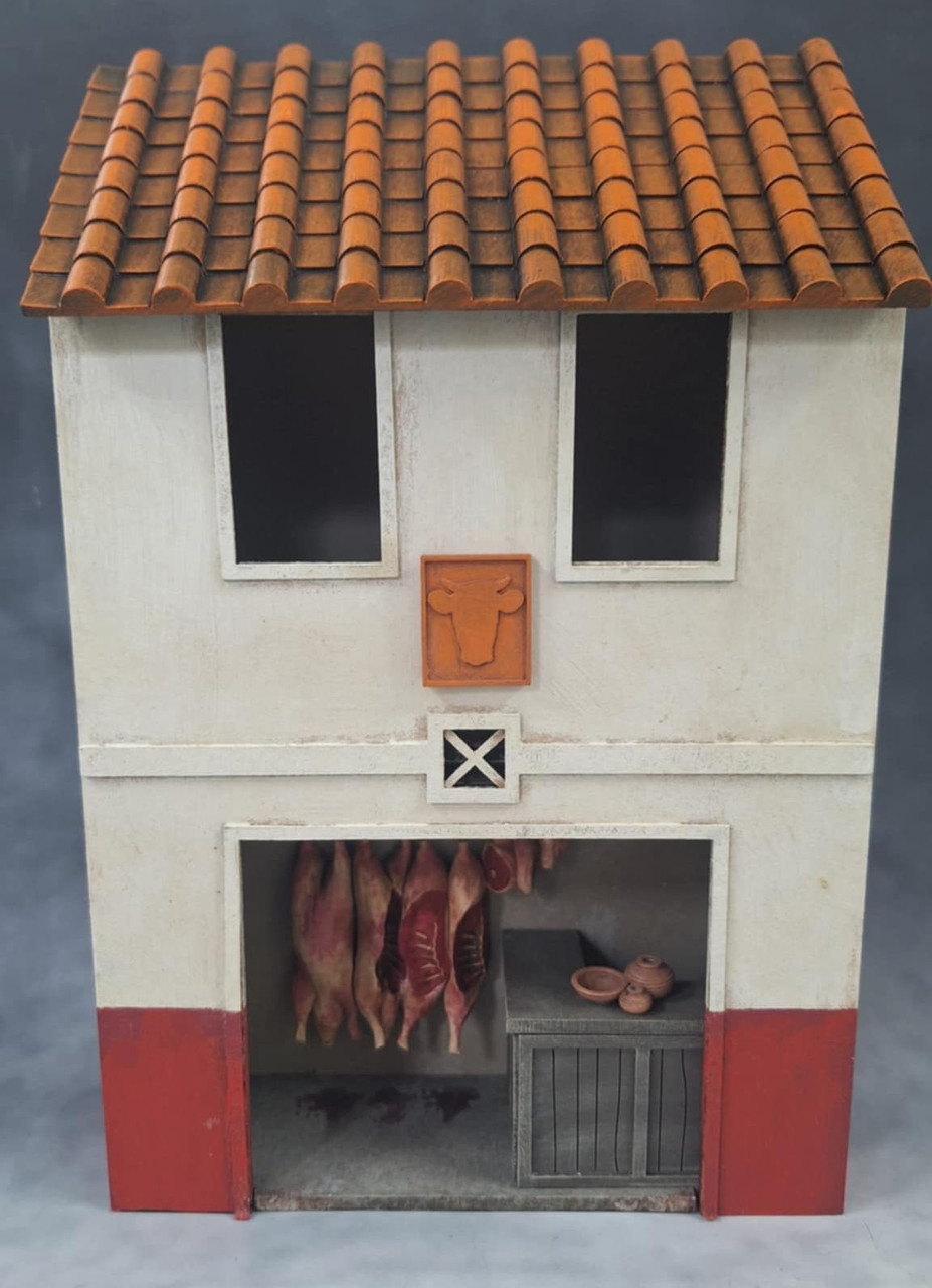 LPMBLD015 Roman Butcher Shop - Peter Nathan Toy Soldiers