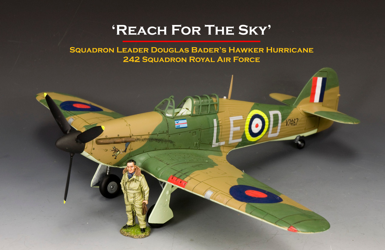 KCRAF093 Sqdn. Ldr. Douglas Bader's Hawker Hurricane - Peter Nathan Toy ...