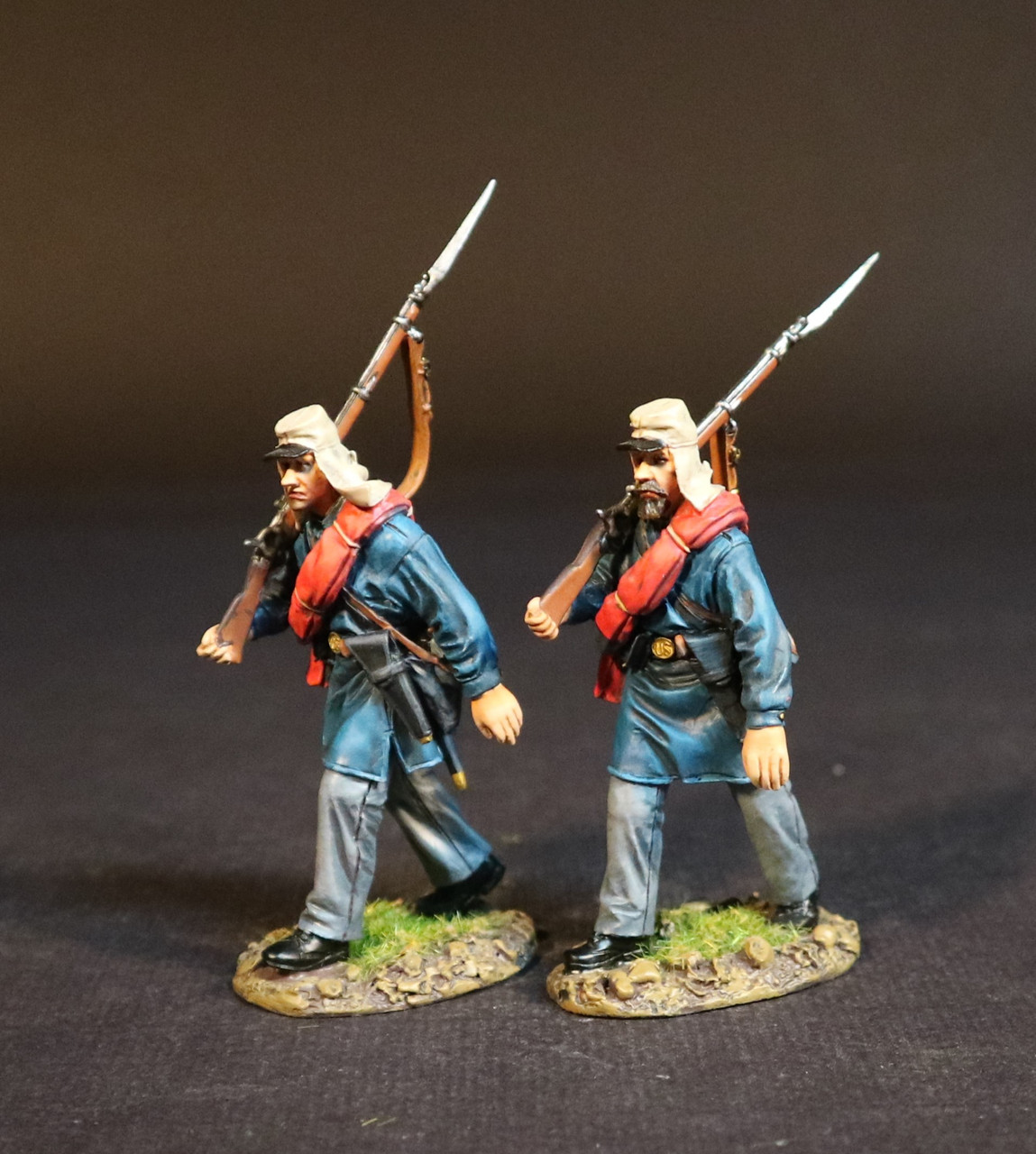 JJ1RH07 2 Rhode Island Militia - Peter Nathan Toy Soldiers