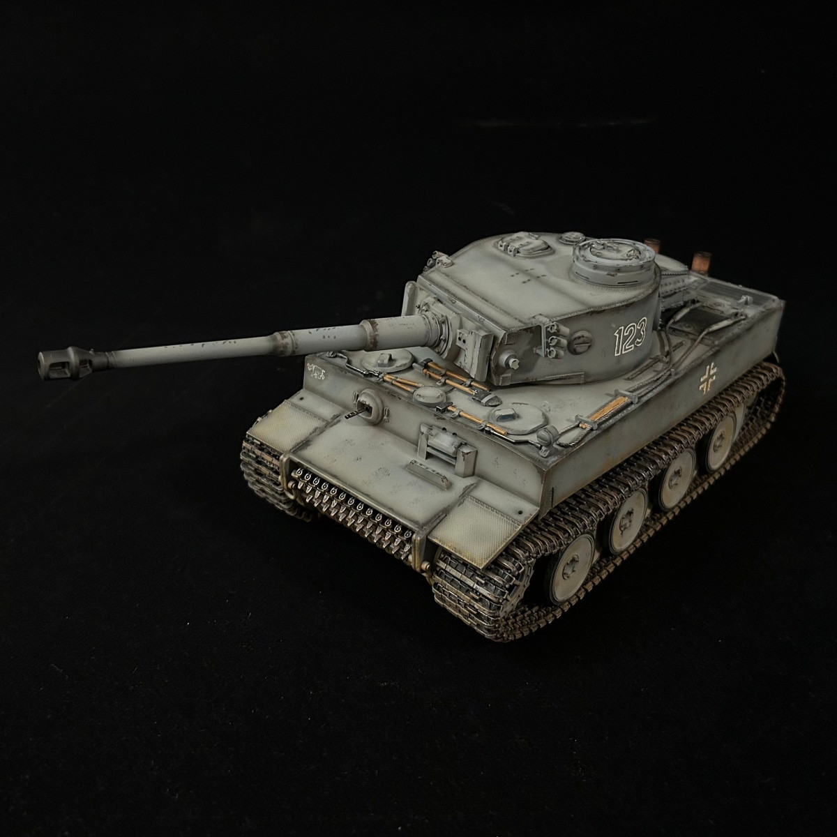 WPAX042 German Grey Tiger I E - Peter Nathan Toy Soldiers