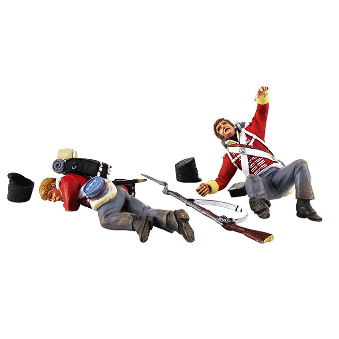 BR36146 "A Costly Defense" - British 44th Foot Casualty Face Down ...