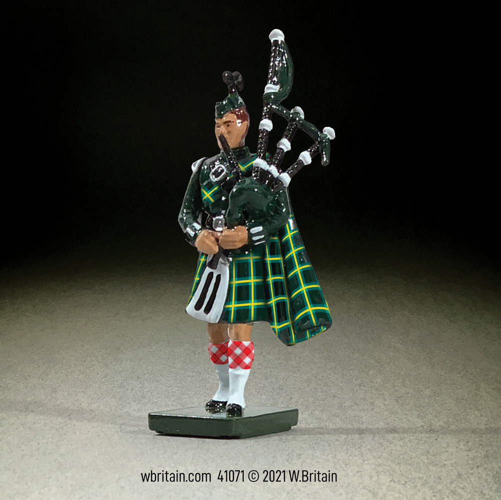 BR41071 Gordon Highlander Piper IMPROVED! - Peter Nathan Toy Soldiers