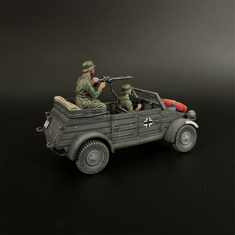 WPKU124 Kubelwagen with MG42 - Peter Nathan Toy Soldiers