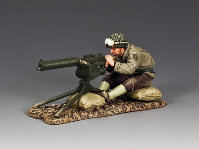 YKCDD226 sitting Machine Gunner - Peter Nathan Toy Soldiers